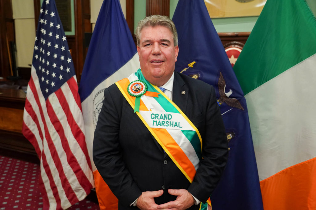 2020 Grand Marshal Announcement at City Hall | The NYC St. Patricks Day ...