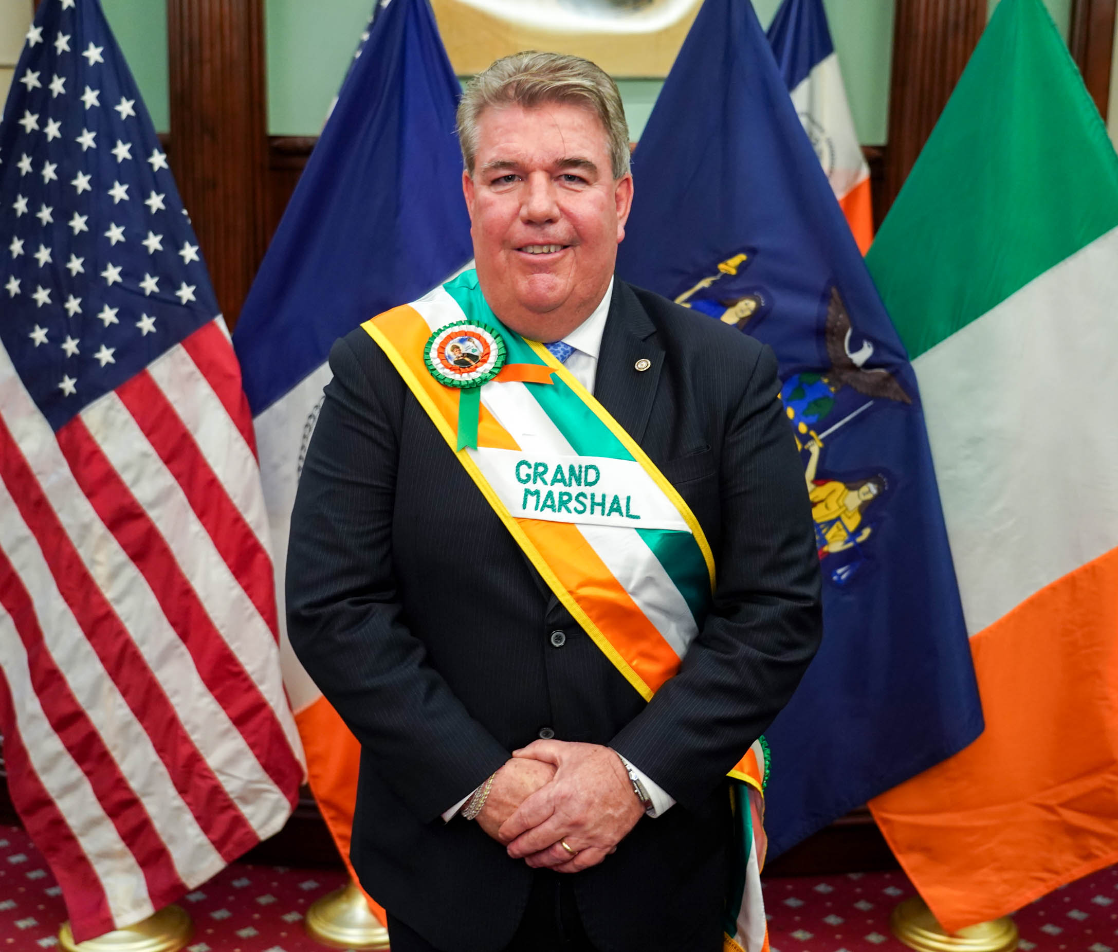 2020 Grand Marshal Announcement at City Hall | The NYC St. Patricks Day ...